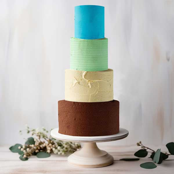 Build Your Own 4 Tier Classic Cake Wedding Cake – Cake Girl London